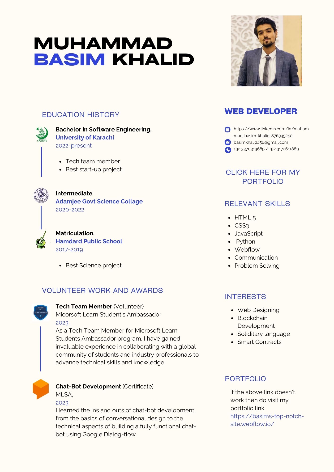 muhammadbasimkhalid · GitHub